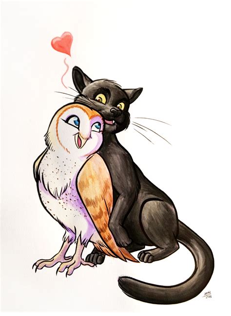 How To Draw Cat Owl