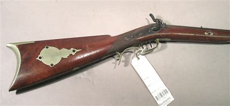 Bonhams An American Half Stock Percussion Rifle