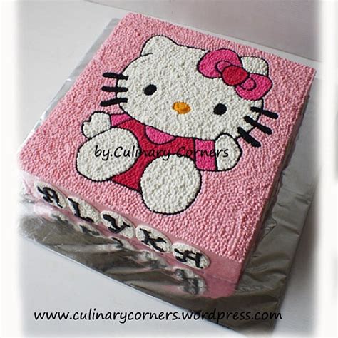 Hello Kitty Square Cakes