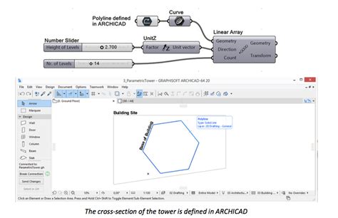 How Can I Reference A Polyline In Archicad From Grasshopper Macos Sierra 10 2 6 Rhino 5 4 2