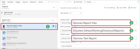 Create And Execute An ADO Pipeline Ranorex Studio User Guide