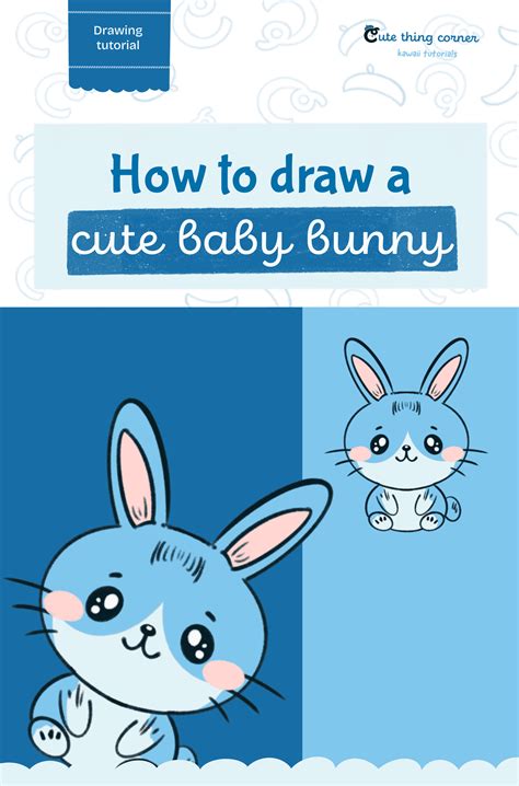 How To Draw Cute Bunny Rabbit Step By Step Tutorial