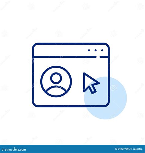 User Profile Picture With Pointer Hovering Over It In A Web Browser