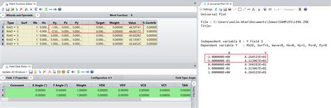 Universalplot Value Not Matching With Operand Value Zemax Community