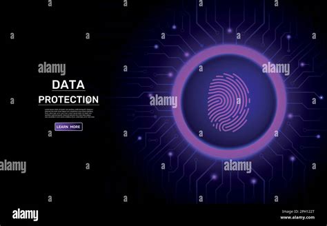 Fingerprint Safety Technology Cyber Security Electrical Board For