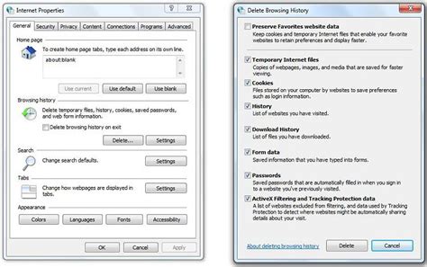 The Delete Browsing History Window Shortcut Solved Windows 7 Forums