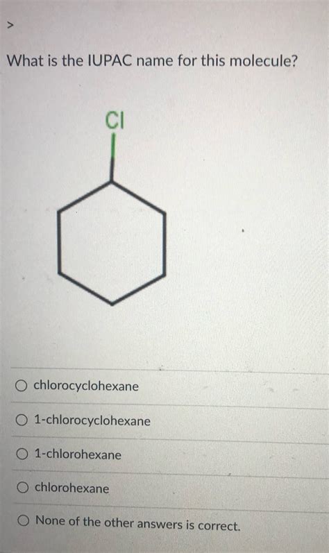 [Solved] Can you solve it quickly, please?. What is the IUPAC name for this... | Course Hero