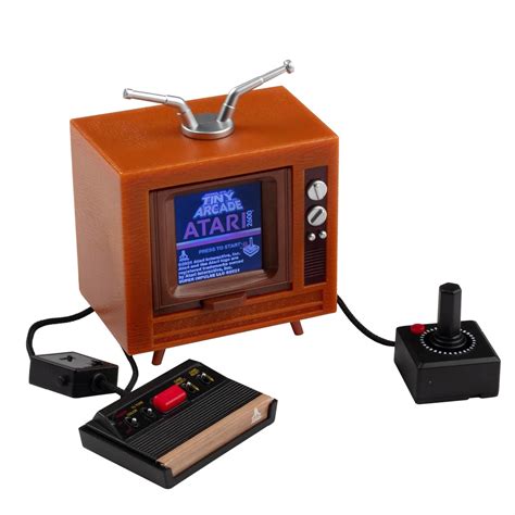 Tiny Arcade Atari 2600 3 5 Inch Playable Mini Retro Game — Metv Mall