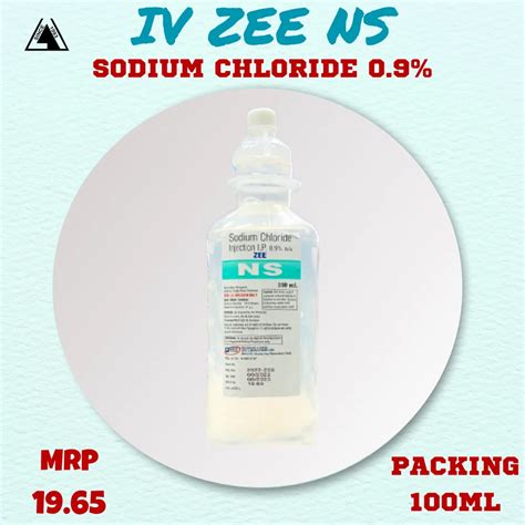 Ns 100ml Iv At Rs 950bottle Iv Fluids In Chennai Id 25885893991
