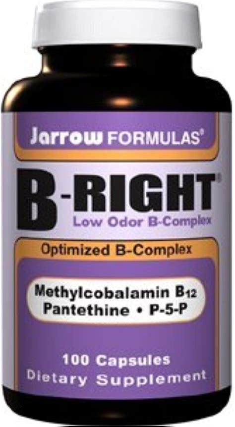 Amazon.com: Jarrow Formulas B-right Complex, AssortedSize GoodPackage ...