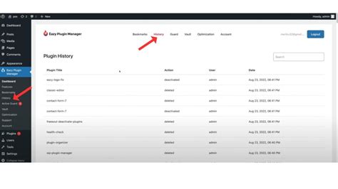 Investigate The History Of Plugin Updates In Wordpress Within 4 Steps Eazyplugins