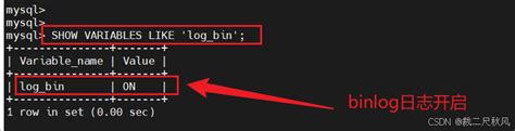 Mysql—使用binlog日志恢复数据mysqlbinlog Csdn博客