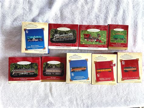 Hallmark Keepsake Ornaments Lionel Train Series Ornaments Etsy