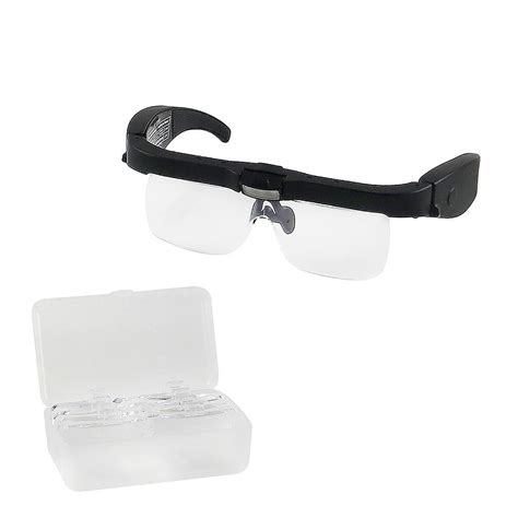 Handsfree Magnifier 150d 200d 300d 25x40x Headband Magnify Glass With