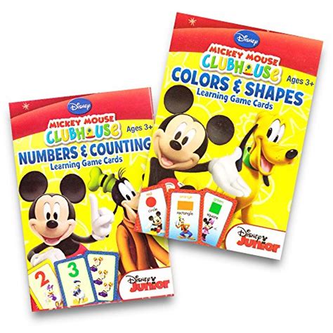 Buy Disney Mickey Mouse Clubhouse Flash Cards Set Of 2 Decks Colors