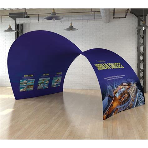 Tex Flex Tunnel Fabric Display Fabric Tunnel Fabric Archway