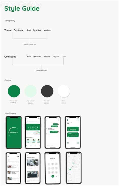 Vaccine App Behance
