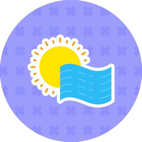 Fog Flat Sticker Icon 37798115 Vector Art At Vecteezy