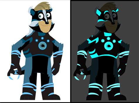 Wild Kratts Badger Power Suit By Norarosa On Deviantart