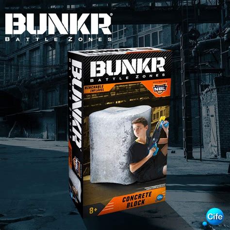 Bunkr Bloque De Hormigón Cobertura Táctica Para Tus Partidas