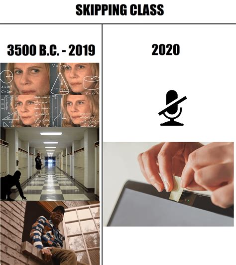 Theres No More Thrill For Skipping Classschool Nowaday Rmemes