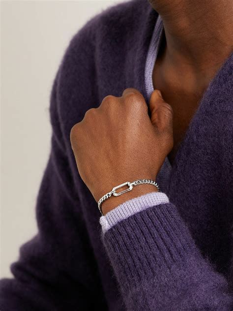 EÉra Dimitri White Gold Diamond Chain Bracelet EÉra EÉra Dimitri White Gold Diamond Chain Bracelet EÉra