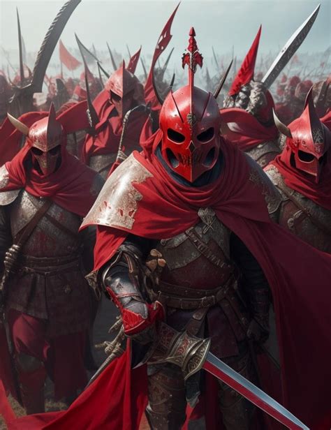 A Red Knights And Warriors In Battlefield 8 By Spartacusprime1 On