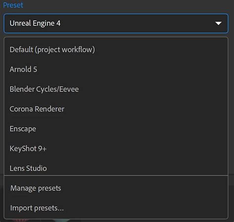 Export Window Substance 3d Sampler