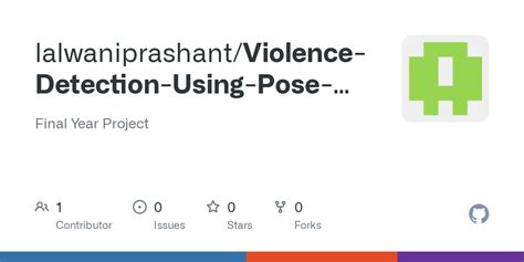 Violence Detection Using Pose Estimation App Py At Main