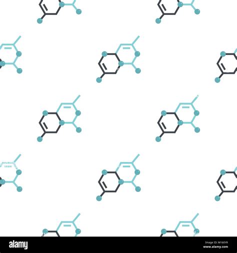 Structure Of Molecule Pattern Seamless Stock Vector Image And Art Alamy