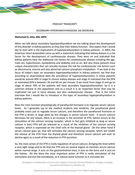 Hyperparathyroidism Slides Edit 1 Pptx