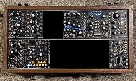 instruō eãs cascading boolean logic instruo eas eurorack reverb