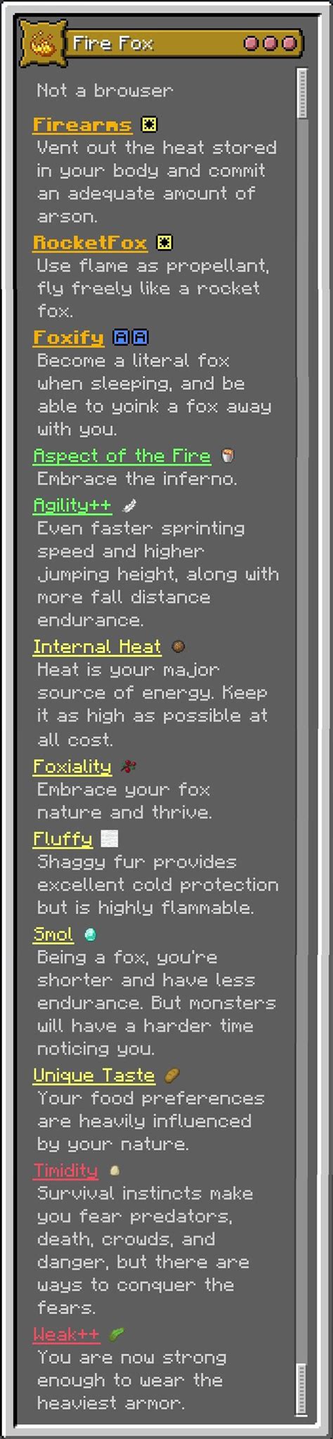 Thdilos Fox Origin Expanded Gallery Minecraft Mods Curseforge