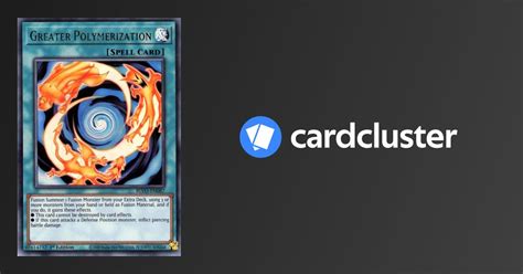 Plus Grande Polymérisation Cardcluster