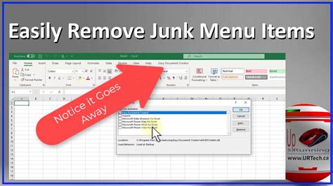 Solved Video Easily Remove Third Party Menu Items From Word Excel Powerpoint Up And Running