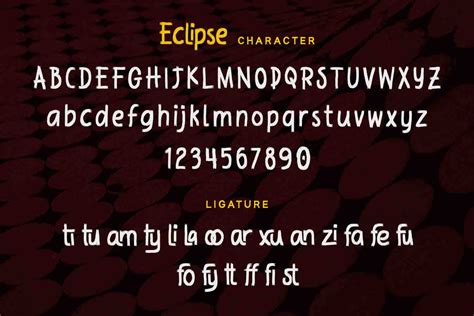 Eclipse Display Font Alpaprana Studio