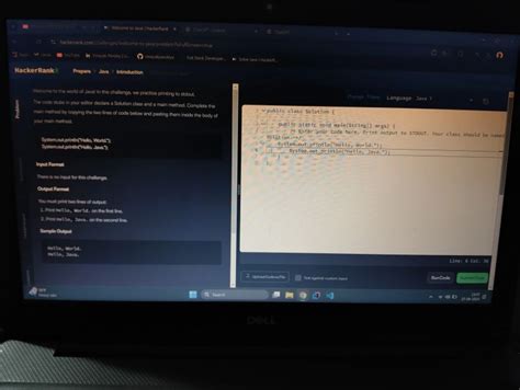Vinayak Pandey On Linkedin 🌟 Day 2 Hackerrank Java Practice 🌟 Today