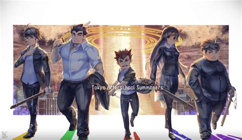 Protagonist 3 Protagonist 2 Protagonist 4 Protagonist 1 And Protagonist 5 Tokyo Afterschool