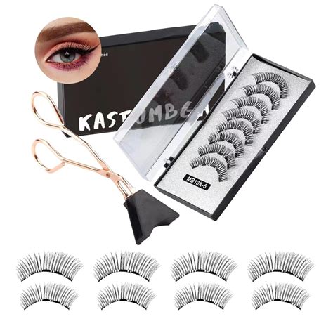 Dual Magnetic Eyelashes Magnets False Eyelashes No