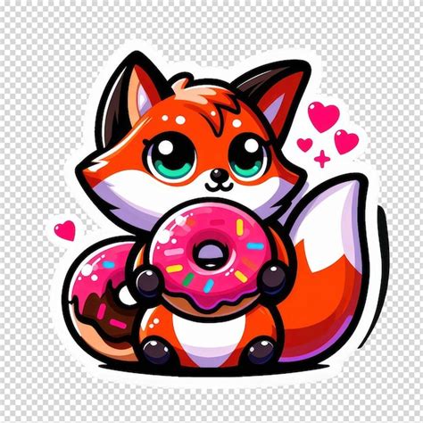 Premium Psd Lovely Cute Adorable Sticker