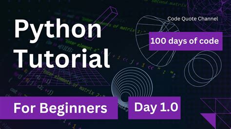 100 Days Of Python Day 1 Part 1 Python Course In Urduhindi Introduction And Installation