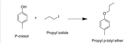 Solved Calculate The Percentage Yield For Propyl P Tolyl