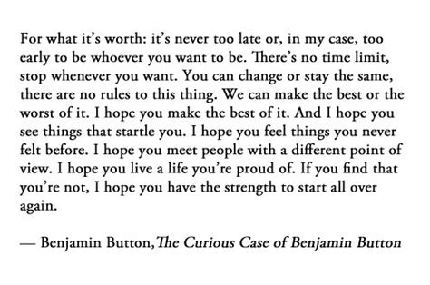 The Curious Case Of Benjamin Button 2008 Something Youll Like