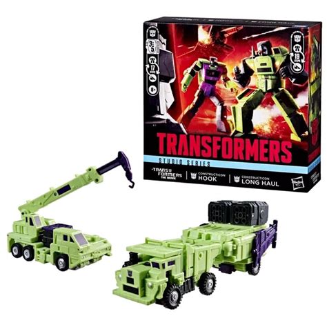 Transformers Constructicon Long Haul And Hook Arrive From Hasbro