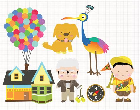 Disney Pixar Up Clip Art At Tanpriscillablog Blog