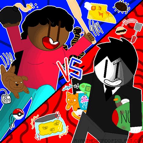 Pixilart Random Rumble Ryan Vs Chiwy By Ryantheweirdo