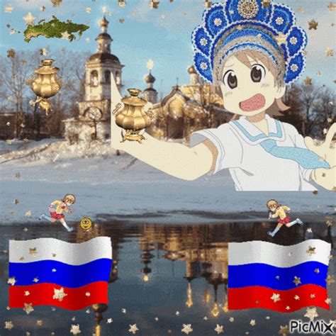 Nichijou Russia  Nichijou Russia Russian Discover And Share S