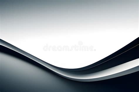 Abstract Black Geometric Background Dynamic Shapes Composition Vector Illustration Stock