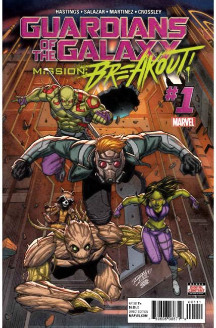 Guardians Of The Galaxy Mission Breakout 1 Marvel Comic
