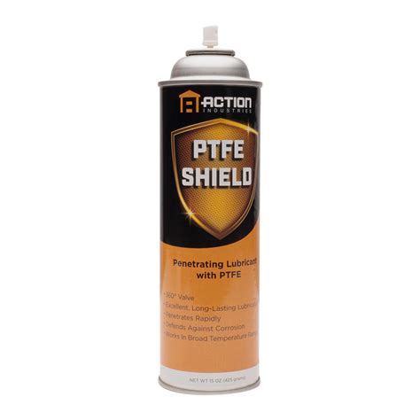 Ptfe Shield Penetrating Lubricant With Ptfe 15 Oz Can Action Direct